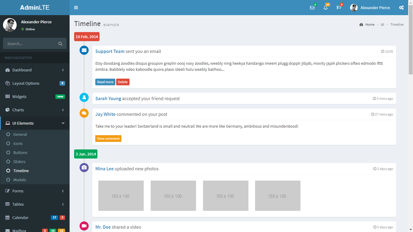 3 Admin Themes Populer Terbaik yang bisa didownload secara GRATISSSS