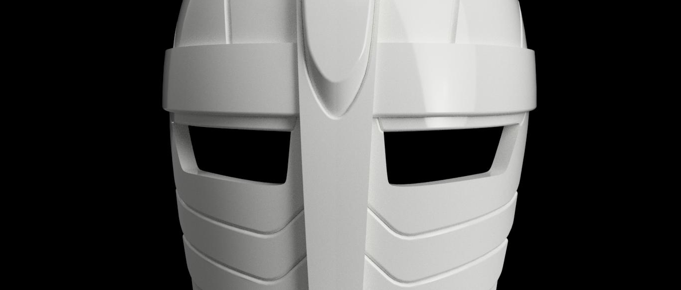 3D Models: Hirako Shinji Visored/Vizard Mask - Bleach