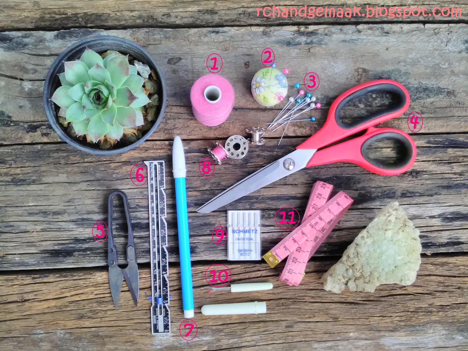 RC Handgemaak: Basiese Naaldwerk Reeks - Les #2