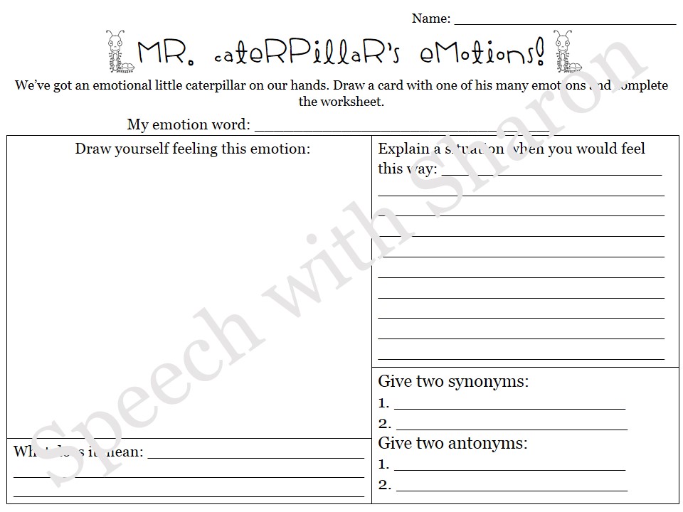 Speech with Sharon: Bugging out with Social Skills!