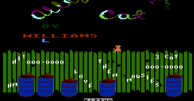 VGJUNK: ALLEY CAT (ATARI 800)