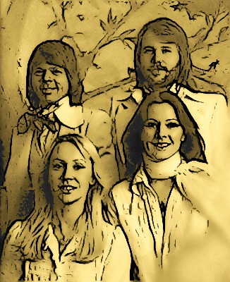 Thank You For The Music, ABBA: Drawing ABBA