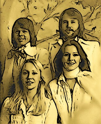 Thank You For The Music, ABBA: Drawing ABBA