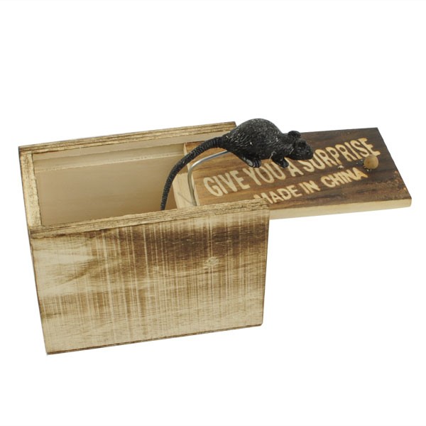 www.BudgetGadgets.com (1): Practical Joke Mouse in Wooden Box Trick and ...