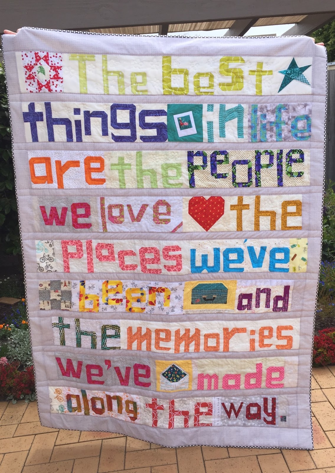 Patchwork n Play: "Words with Friends" Quilt