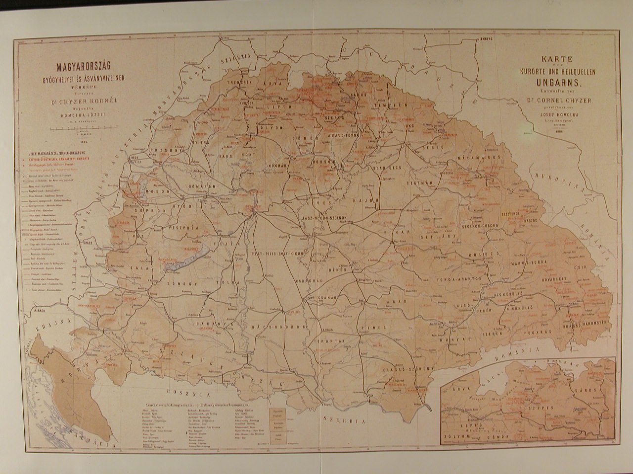 Kinszi Böngészde: Régi Magyar térképek