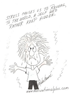 Motivating Moments: Life Lesson Cartoon What Stress Reveals