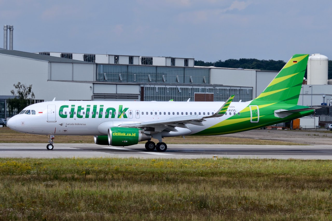Airbus Hamburg Finkenwerder News: A320-214SL, Citilink, PK-GQC (MSN 6224)