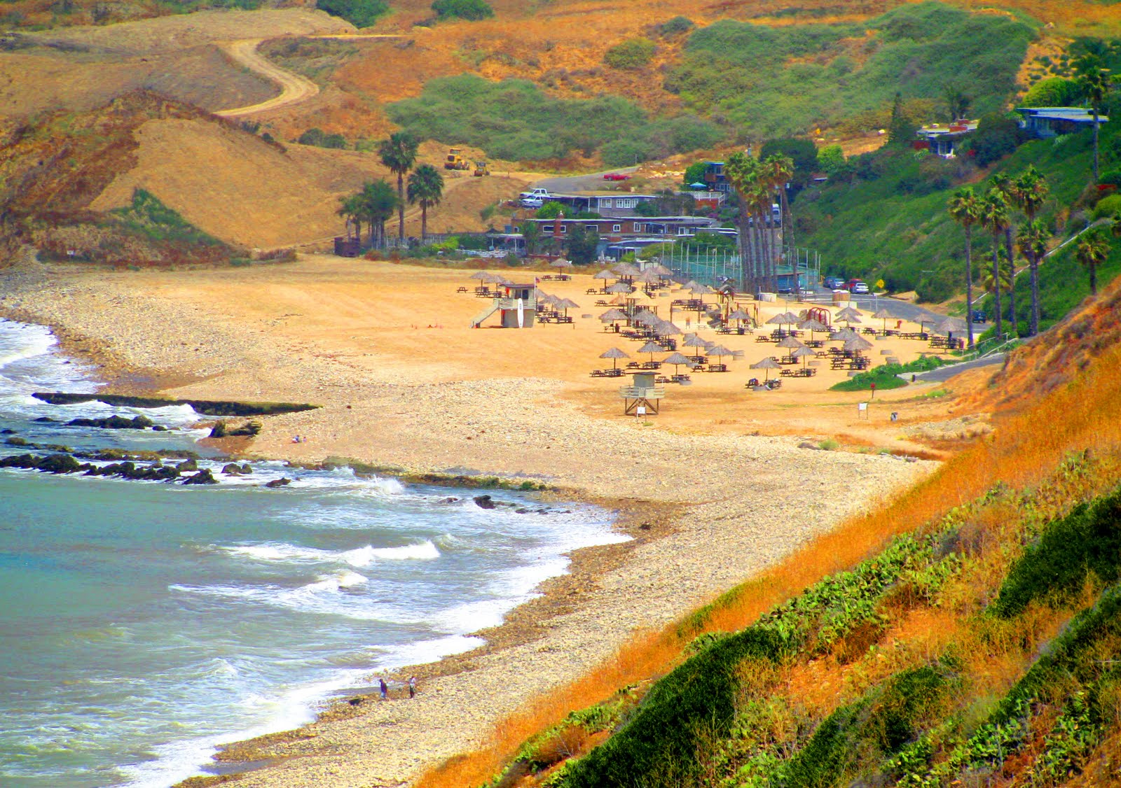 Palos Verdes Daily Photo: Portuguese Bend Beach Club (transformed)