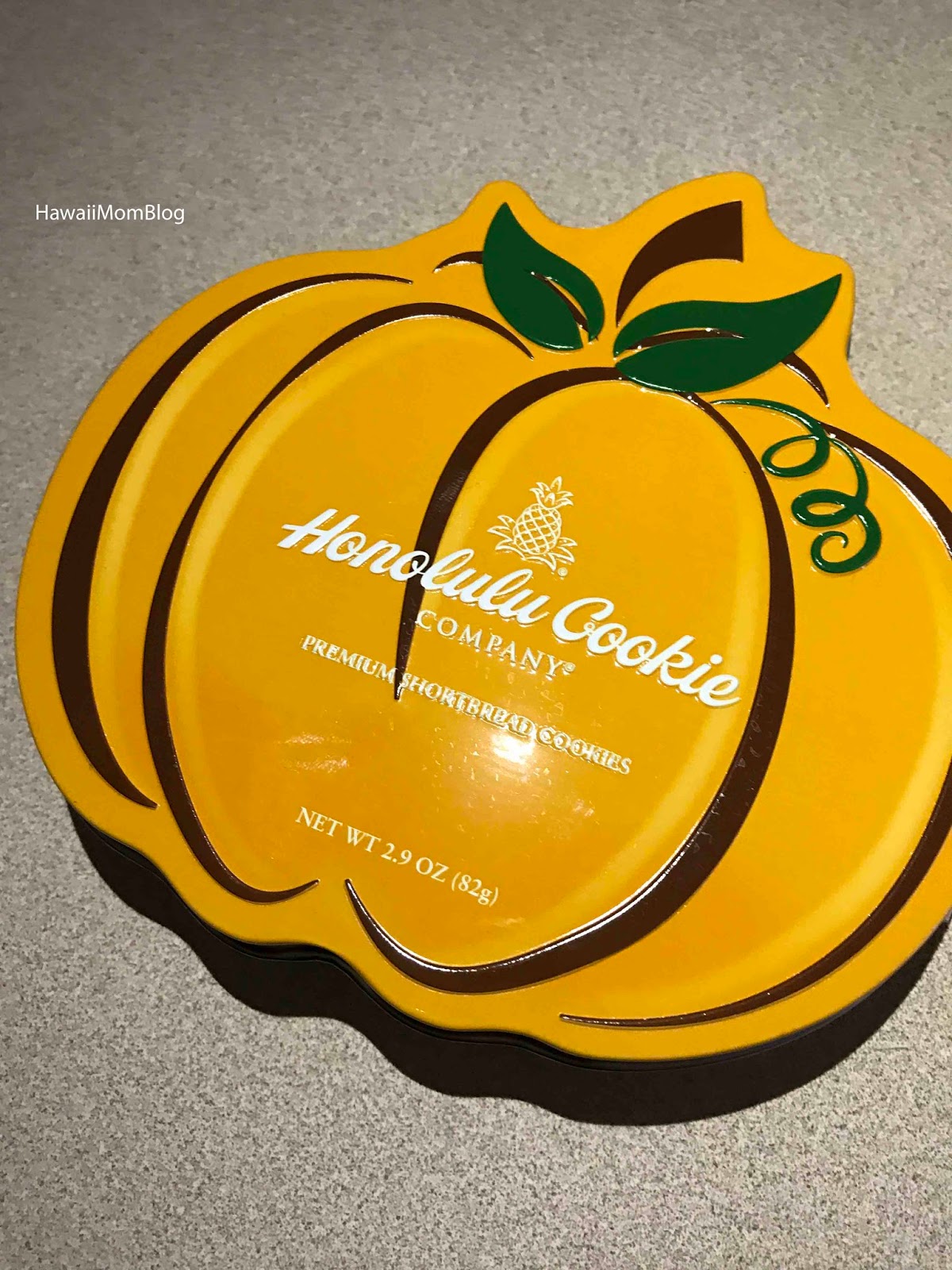 Hawaii Mom Blog: Honolulu Cookie Company's Pumpkin Shortbread Cookies