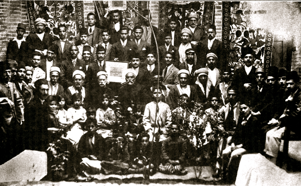 Worldwide Community of Baha'u'llah: circa 1932: A group of Baha'is of ...