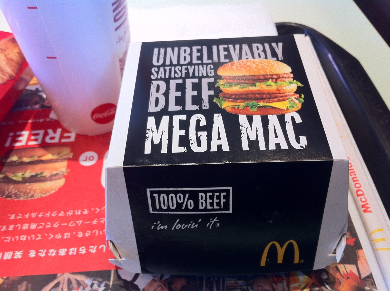 The Japan! Japan! Blog: Bento! #213: McDonald's Japan's Mega Mac
