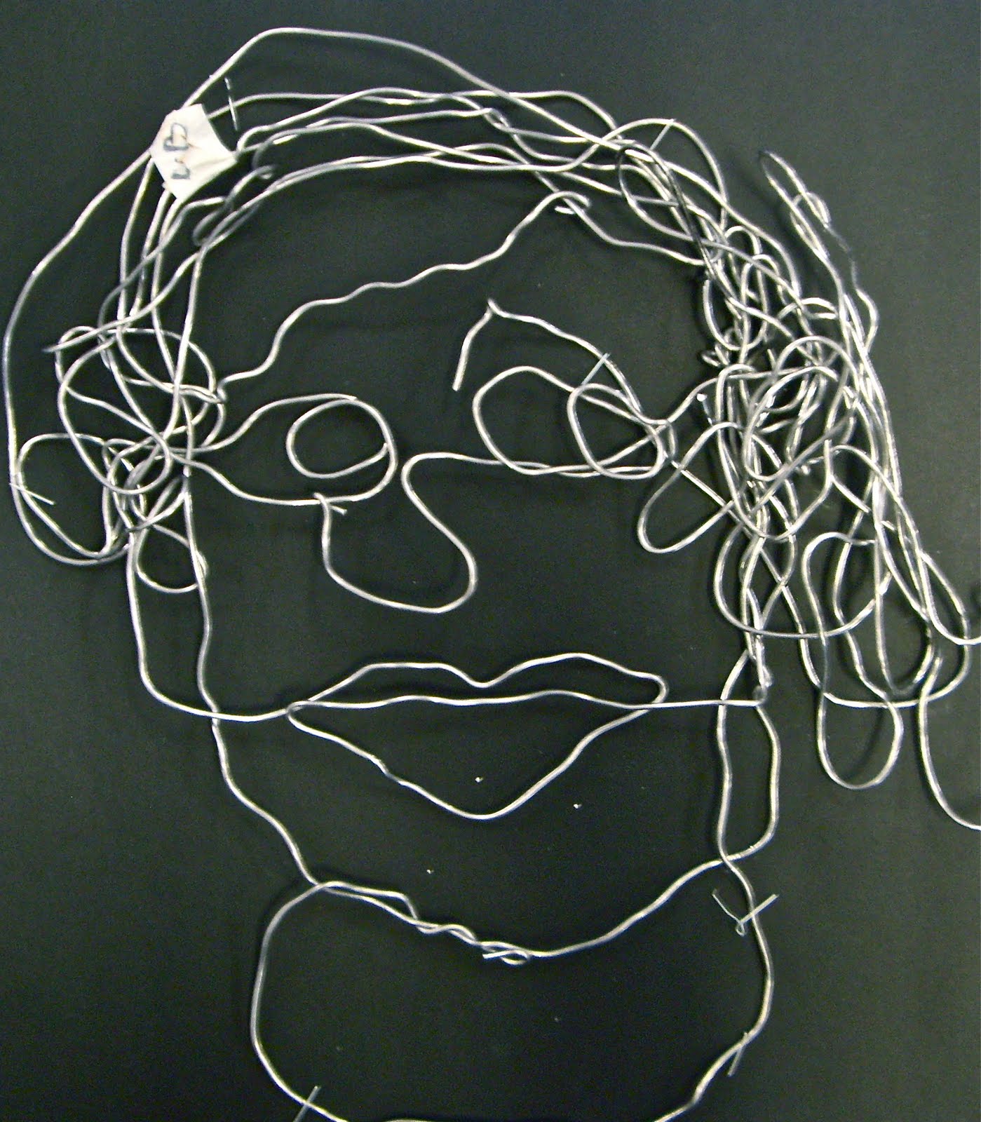 Use Your Coloured Pencils: Contour Line Self Portraits