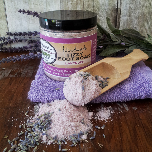 Handmade Soap Gossip: Fizzy Foot Soak