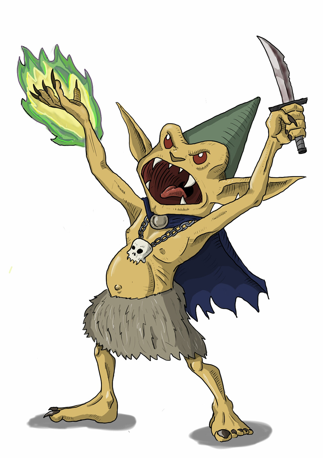 D&D Basic Monsters: Goblin Acolyte