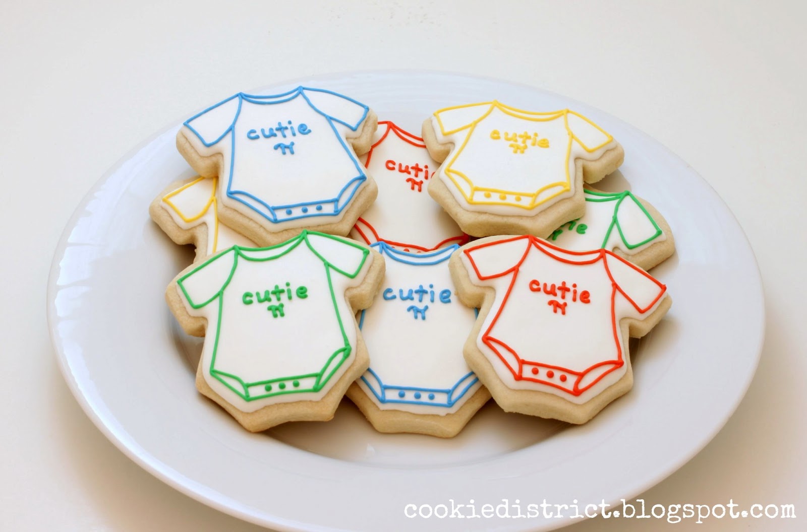 Cookie District: Math-themed Baby Shower
