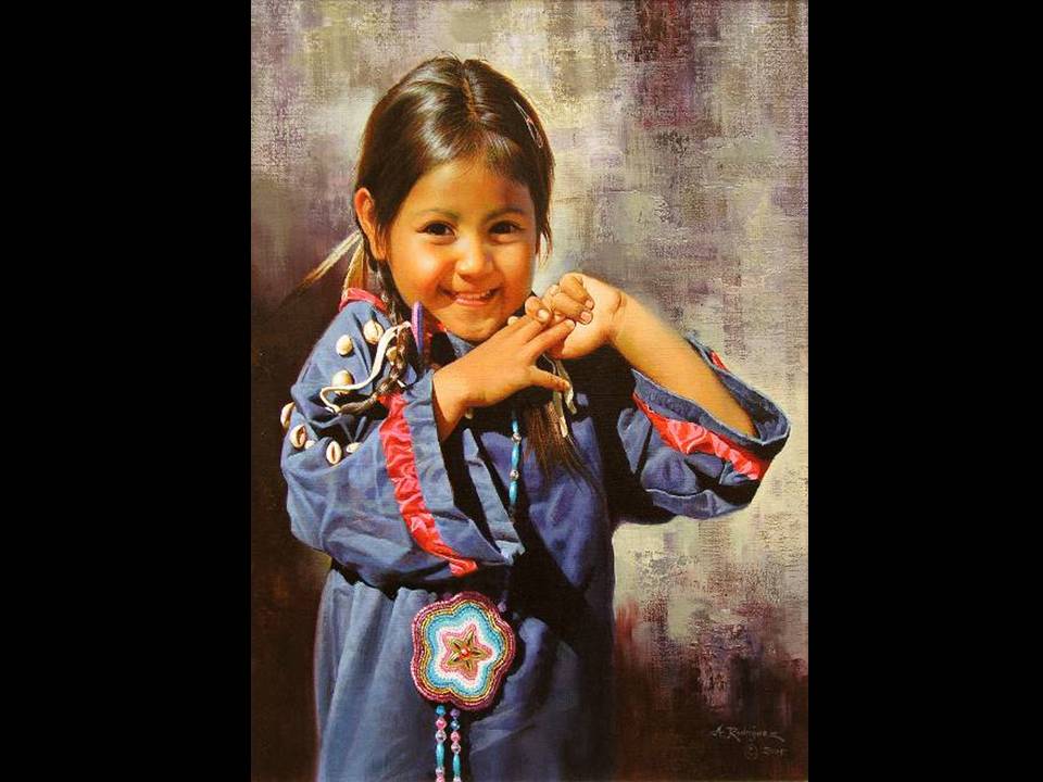 CORREO RECIBIDO: Alfredo Rodríguez Acuarelas Indígenas Arte Nativo ...