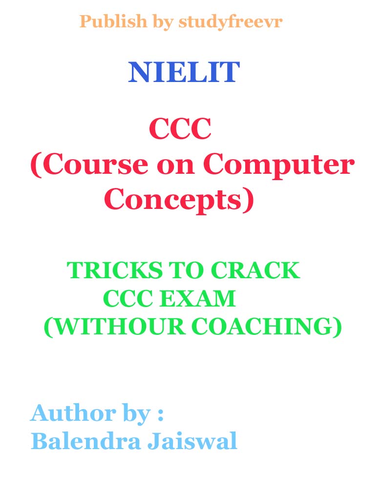 HOW TO PASS CCC EXAM WITH ONE ATTEMPT (NIELIT)