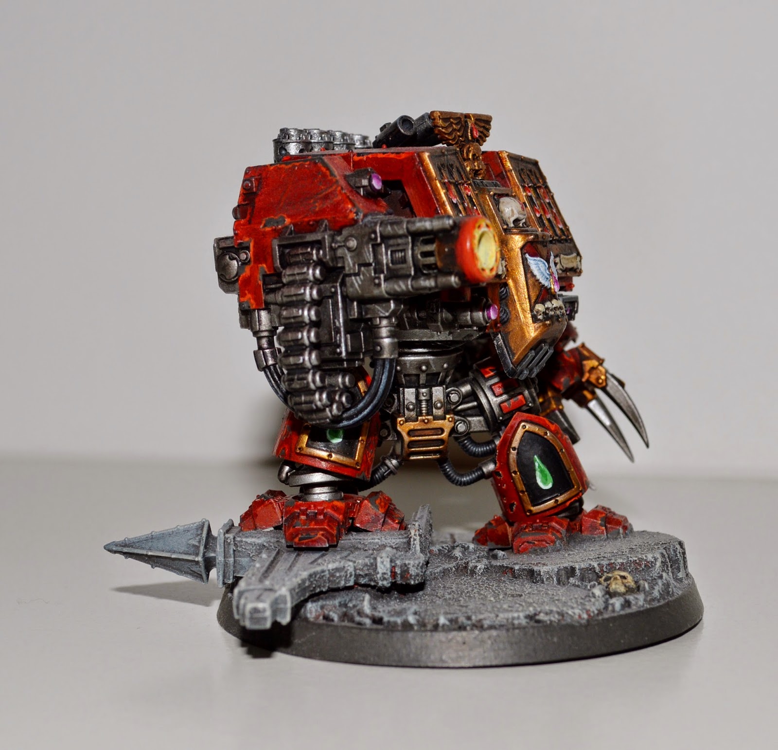 Segmentum Solar: Dreadnought Blood Angels Furioso.