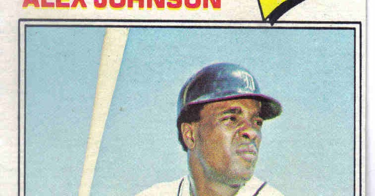 Baseball 1977: 1977 Topps Baseball #637 - Alex Johnson