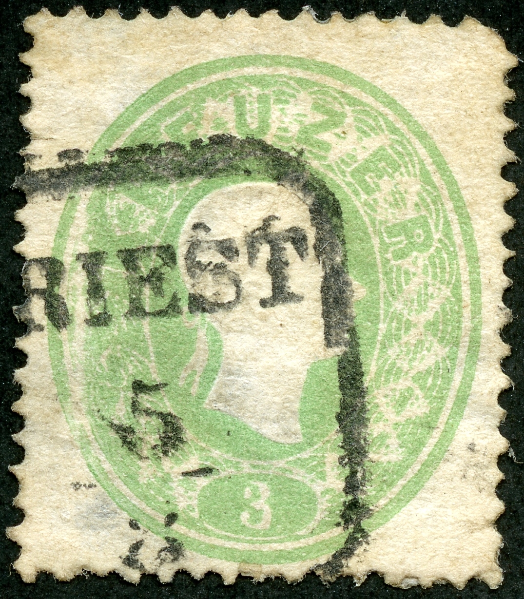 Big Blue 1840-1940: Austria & L-V - 1860-64 Franz Josef & Coat of Arms ...