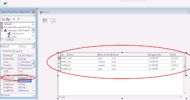 Cara mudah menampilkan data di Dbgrid Delphi 7 - ILmu Gua ILmu Luh Juga
