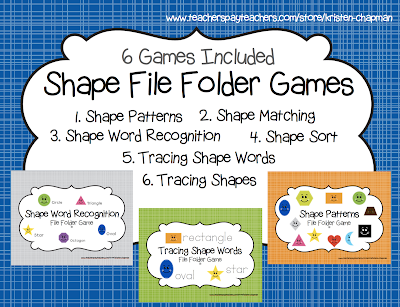 Early Childhood Scribbles: Color File Folder Games