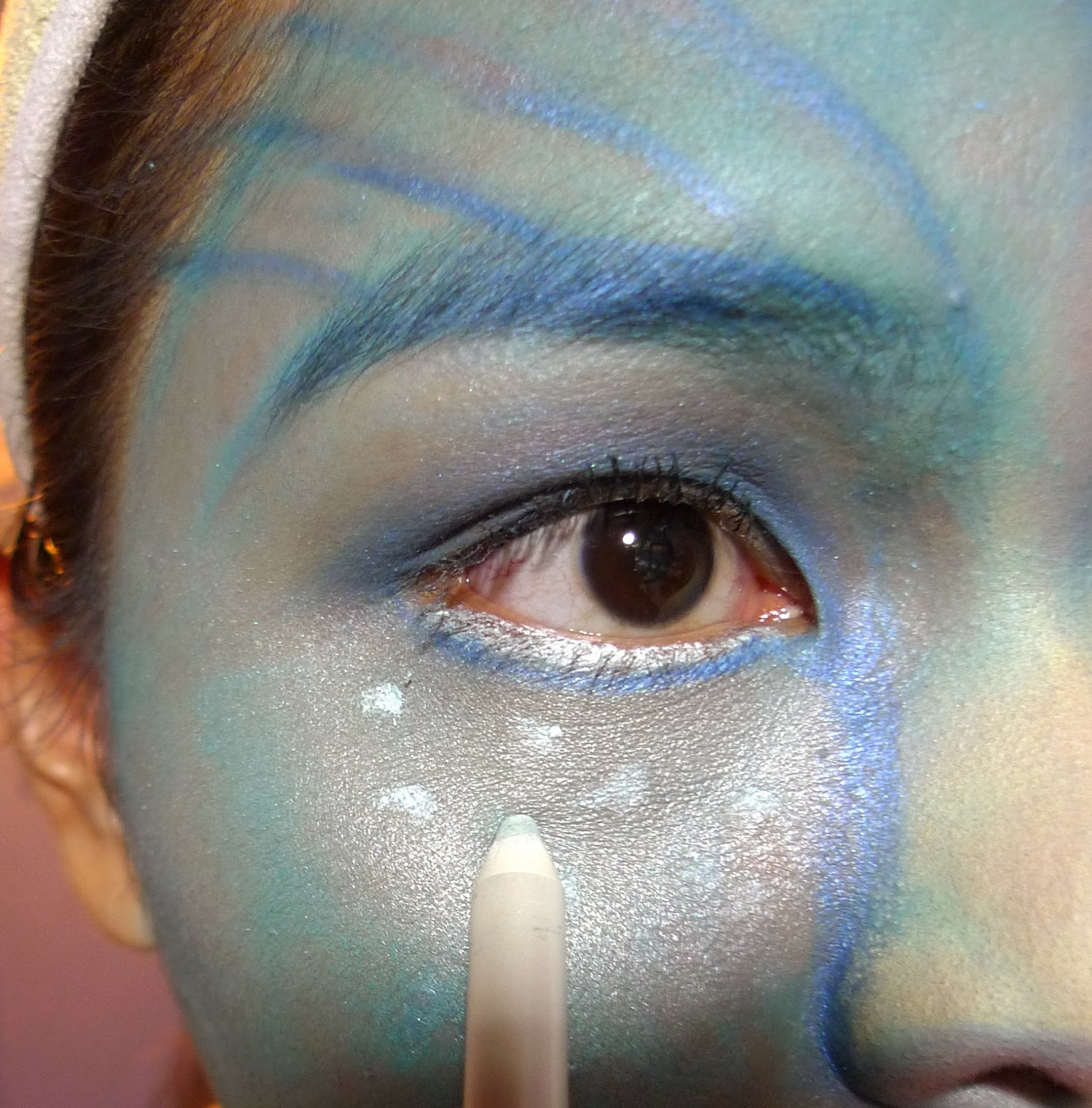 Halloween 2013: Avatar Makeup | The Beauty Junkee