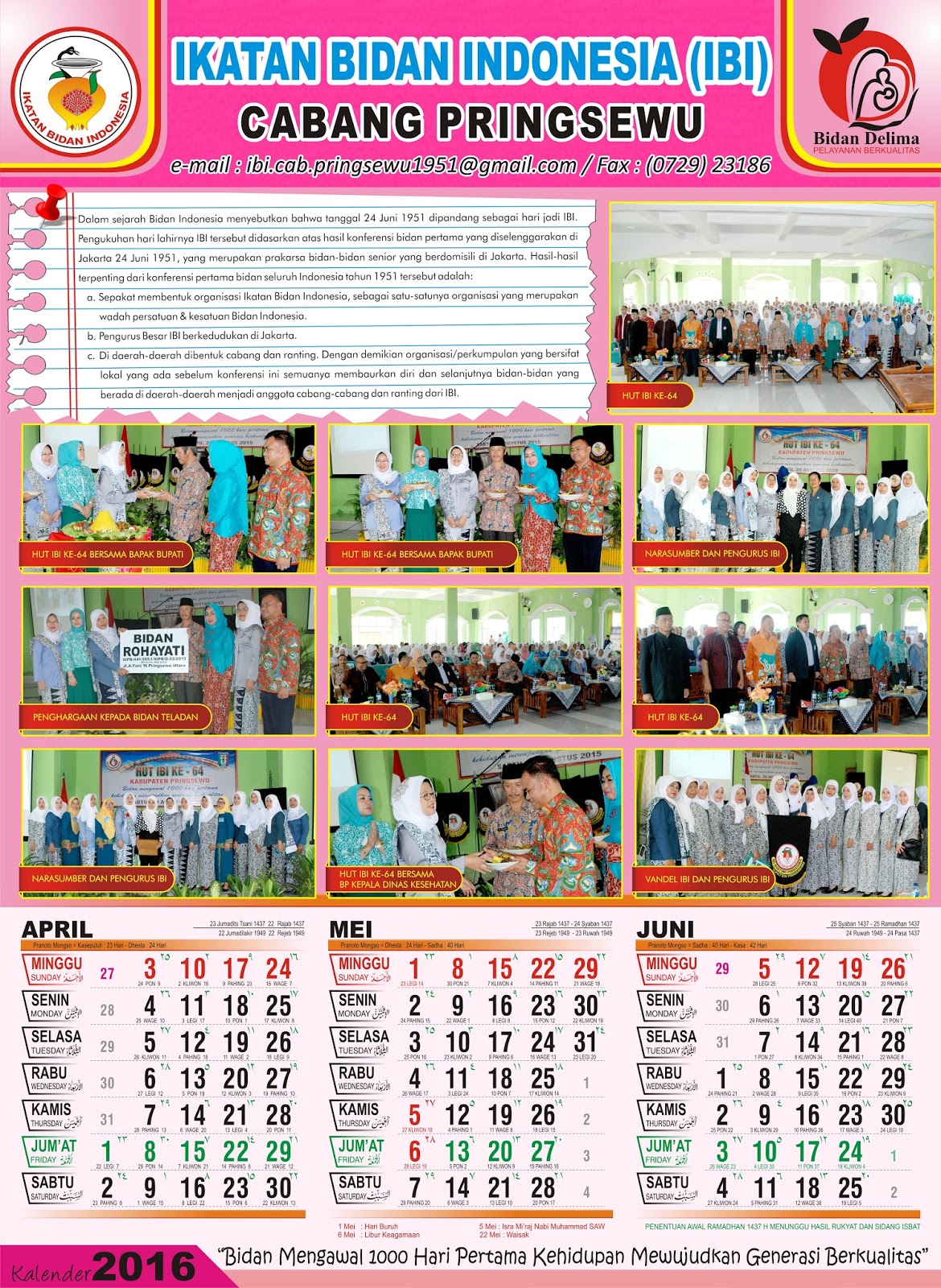 DESAIN KALENDER TIGA BULANAN - Waroung Desain