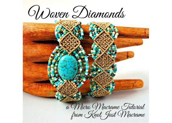 Knot Just Macrame's Micro Macrame Jewelry Tutorials / The Beading Gem