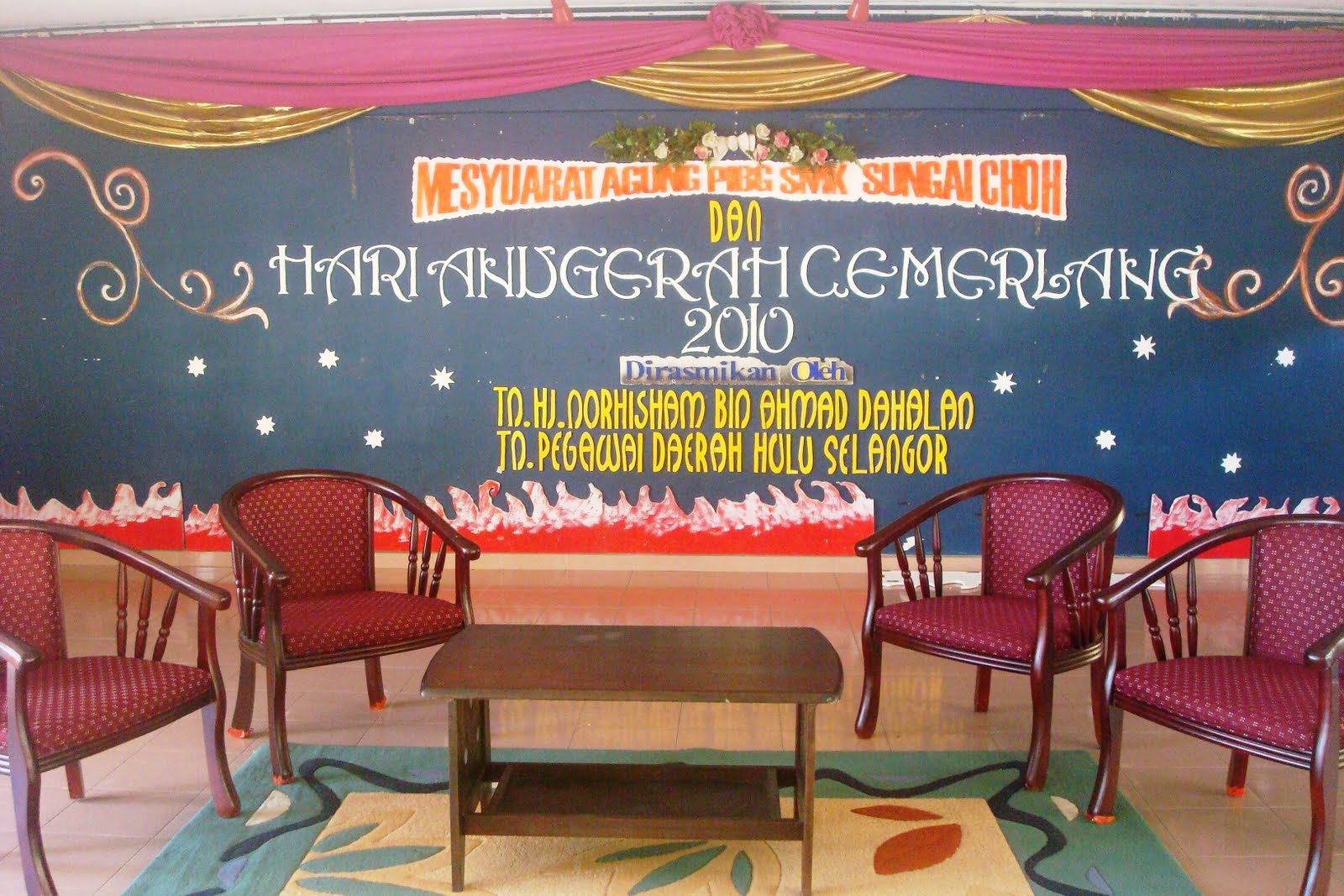 BLOG SMK. SG. CHOH (SEMESCO): MESYUARAT AGUNG PIBG DAN HARI ANUGERAH ...