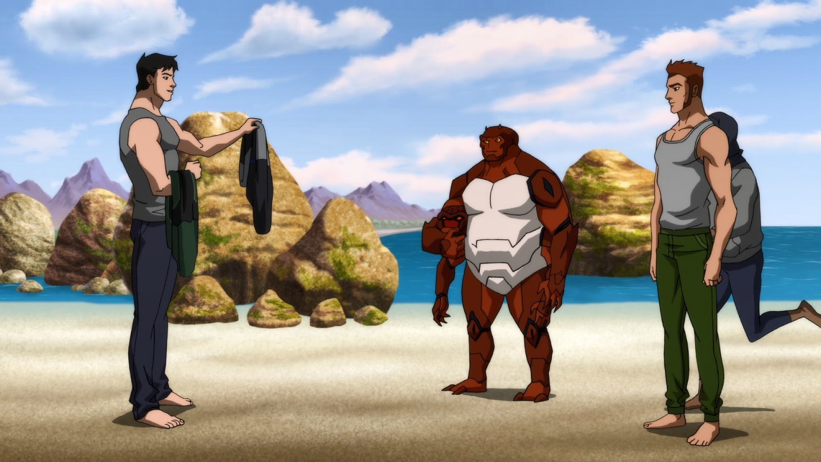 Anime Feet: Young Justice: Violet Harper (Halo)