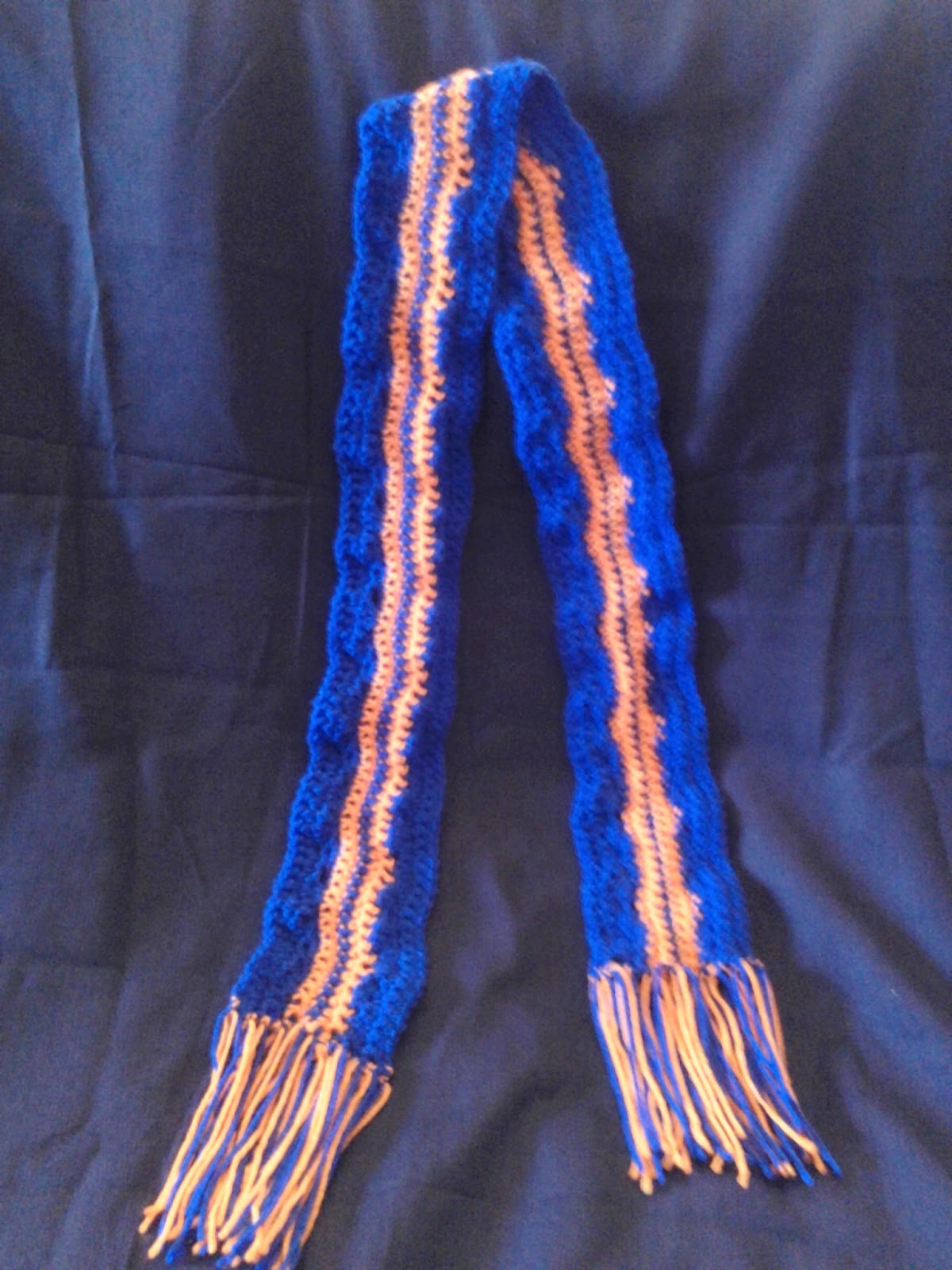 Free Pattern: Sports Team Scarf 1