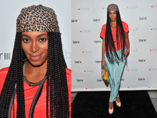 Pontiac with Fashion: SOLANGE KNOWLES LOVES BRAIDS