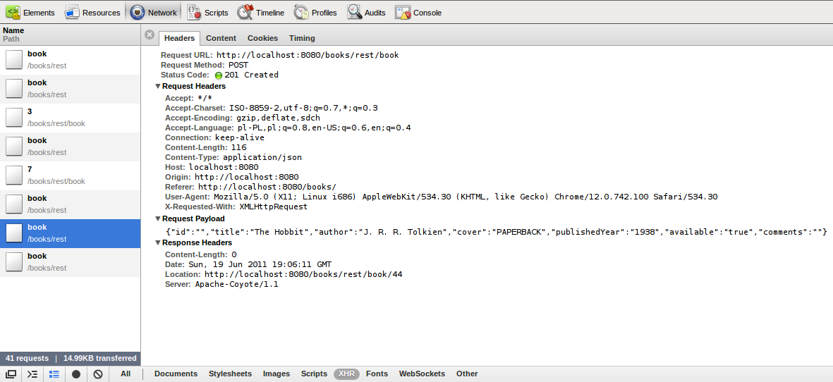 Poor man's CRUD: jqGrid, REST, AJAX, and Spring MVC in one house