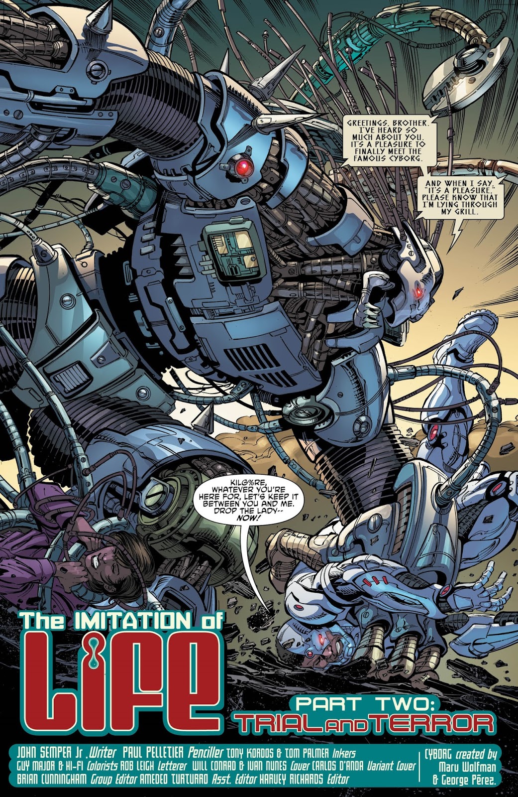 Weird Science DC Comics: Cyborg #2 Review and *SPOILERS*