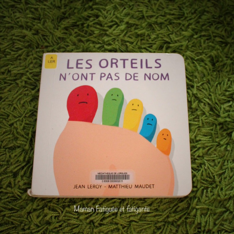 Les orteils n'ont pas de nom - Éd L'école des loisirs [Chut les enfants ...