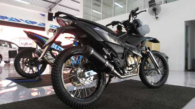 Satria FU150 semakin gagah dengan konsep Trail | otoproid.com