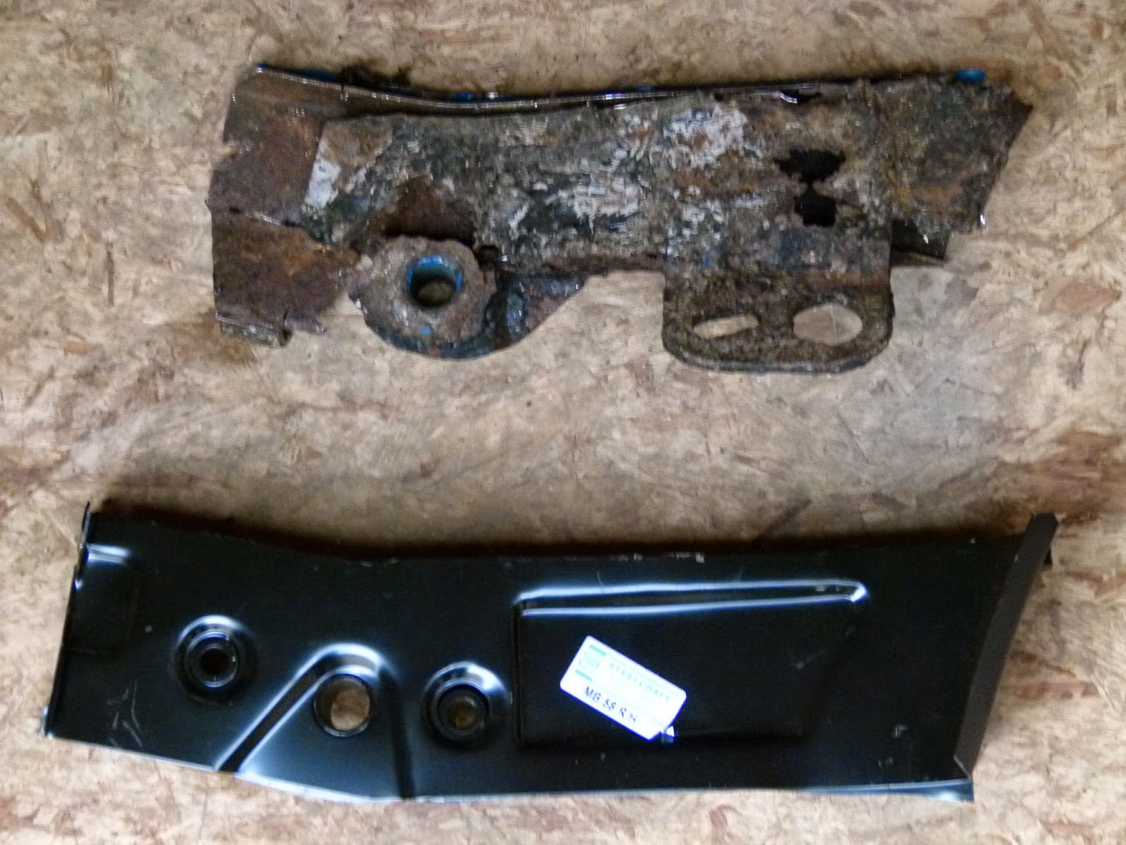 MGB GT 1979 Restoration: May 2014