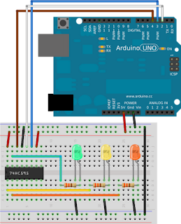 Code from an English Coffee Drinker: An 8-Bit Waterfall