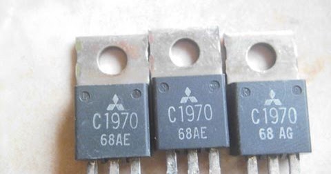 Pemancar FM Murah: Transistor C1970 dan C1971 originil
