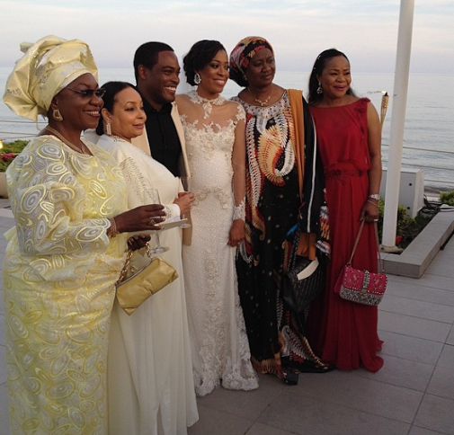 Photos from the wedding of Senator Daisy Danjuma's son