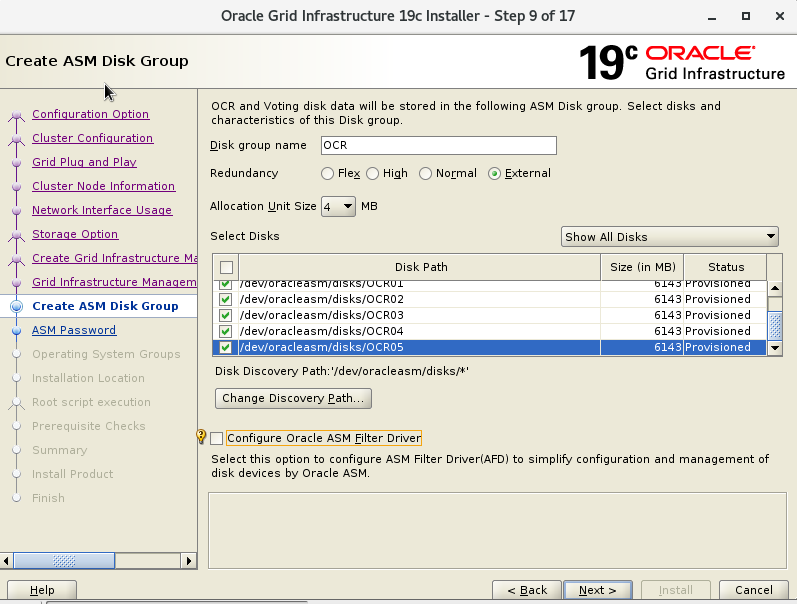 Shafiulla Syeds Technical Blog Steps To Install And Configure Oracle 19c 2 Nodes Rac Setup On 7056