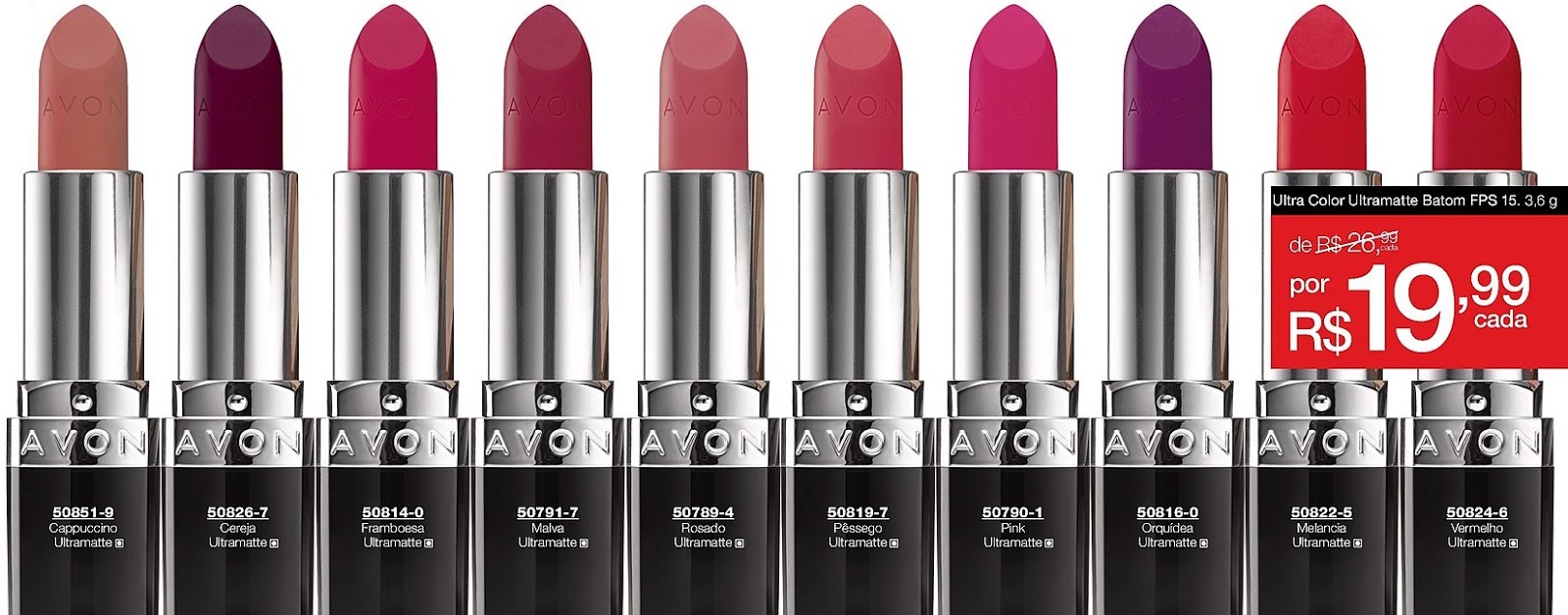 Novidades: Batom Ultramatte Avon Ultra Color - Natimus Beauty