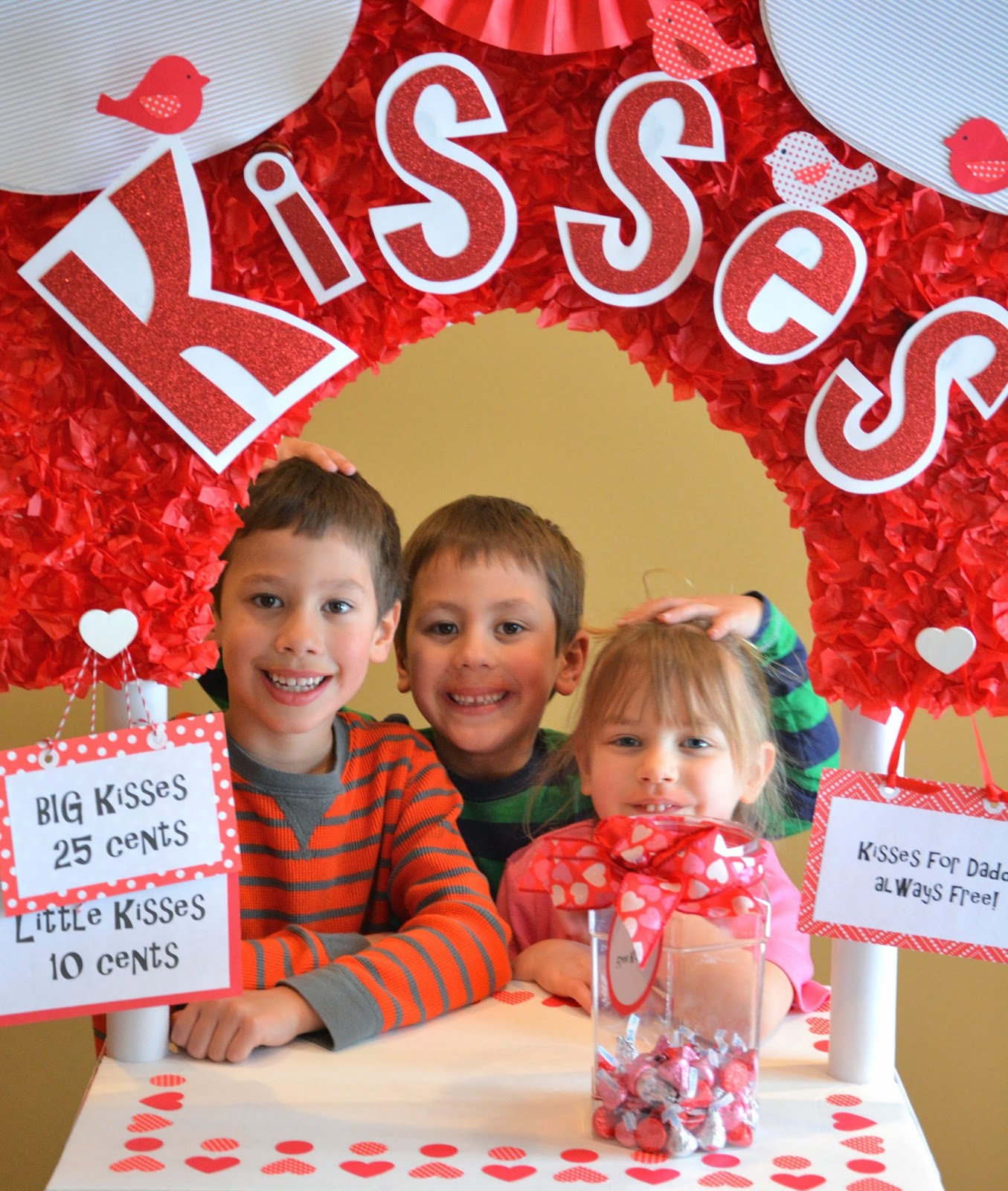 What Happens at Grandma's: "Little Love Nest" Kissing Booth