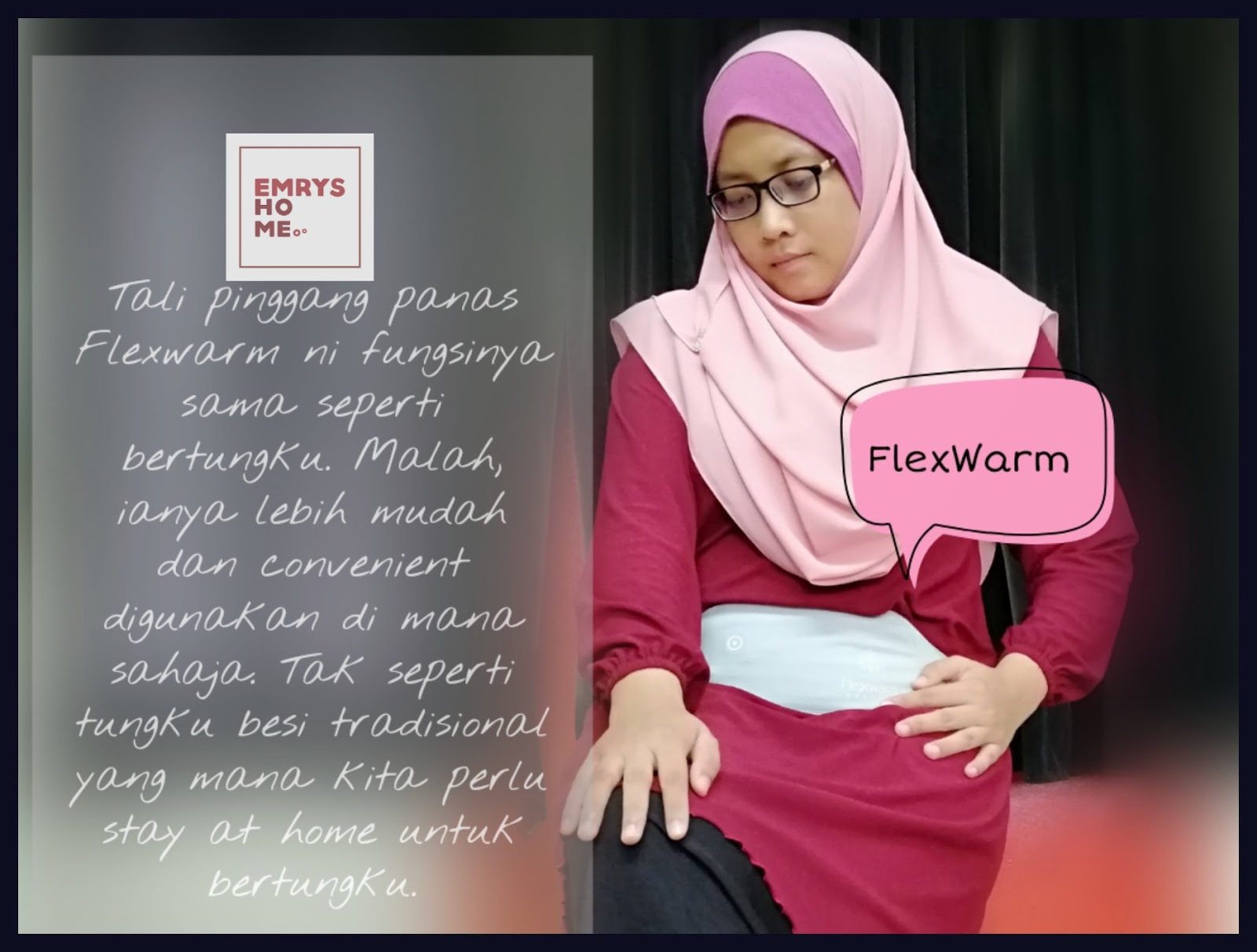 Pengalaman Menggunakan 'heat belt' bagi Mengurangkan Senggugut