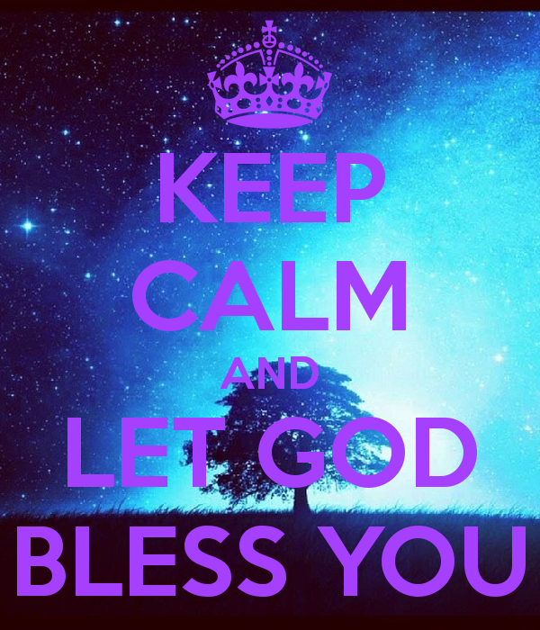 Don't work out your own Blessing