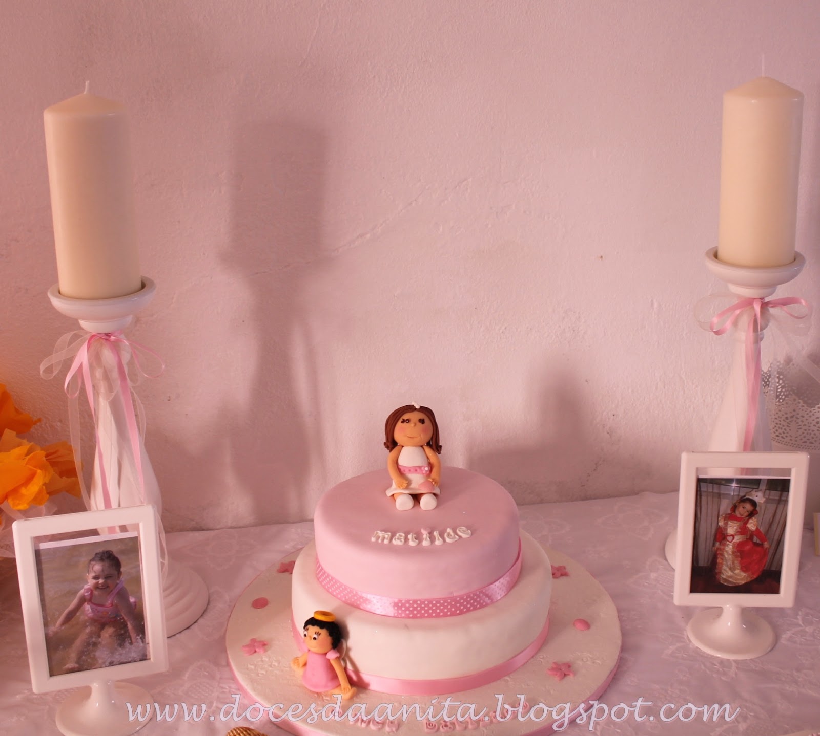 Doces da Anita : Bolo de Batizado da Princesa Matilde