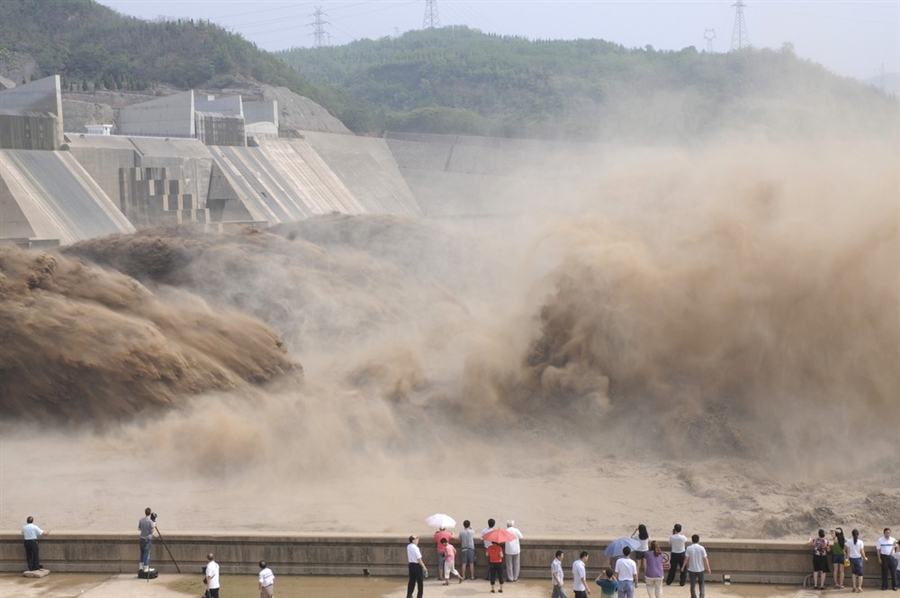 Xiaolangdi Dam Sand Washing Jiyuan China | Explore World Wonders ...