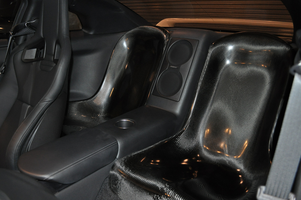 Epic Mods Friday: Nissan GT-R Password JDM Carbon Fibre Rear Seat Delete!